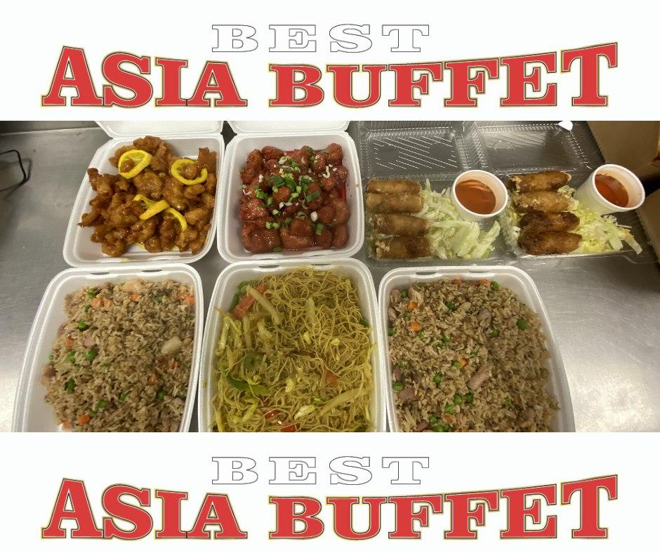 Menu at Best Asia Buffet restaurant, Saskatoon, 415 Circle Dr E #300