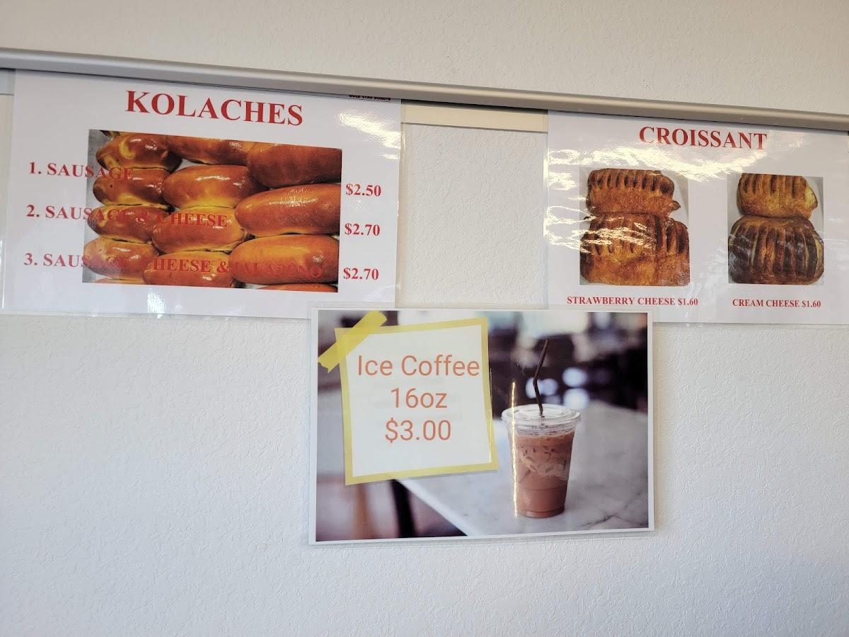 Menu at Gold Star Donuts restaurant, Sarasota