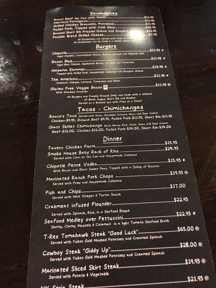 Menu at The Brook Tap House pub & bar, West Caldwell