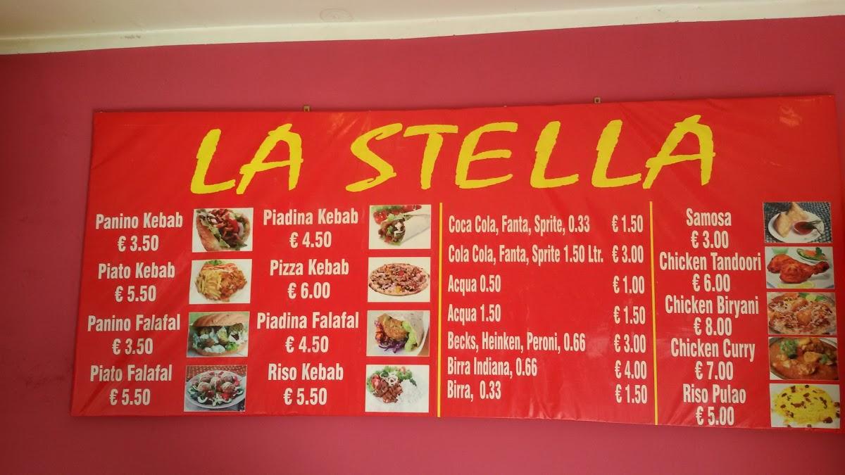 Menu da La Stella ristorante, Modena, Via Antonio Araldi