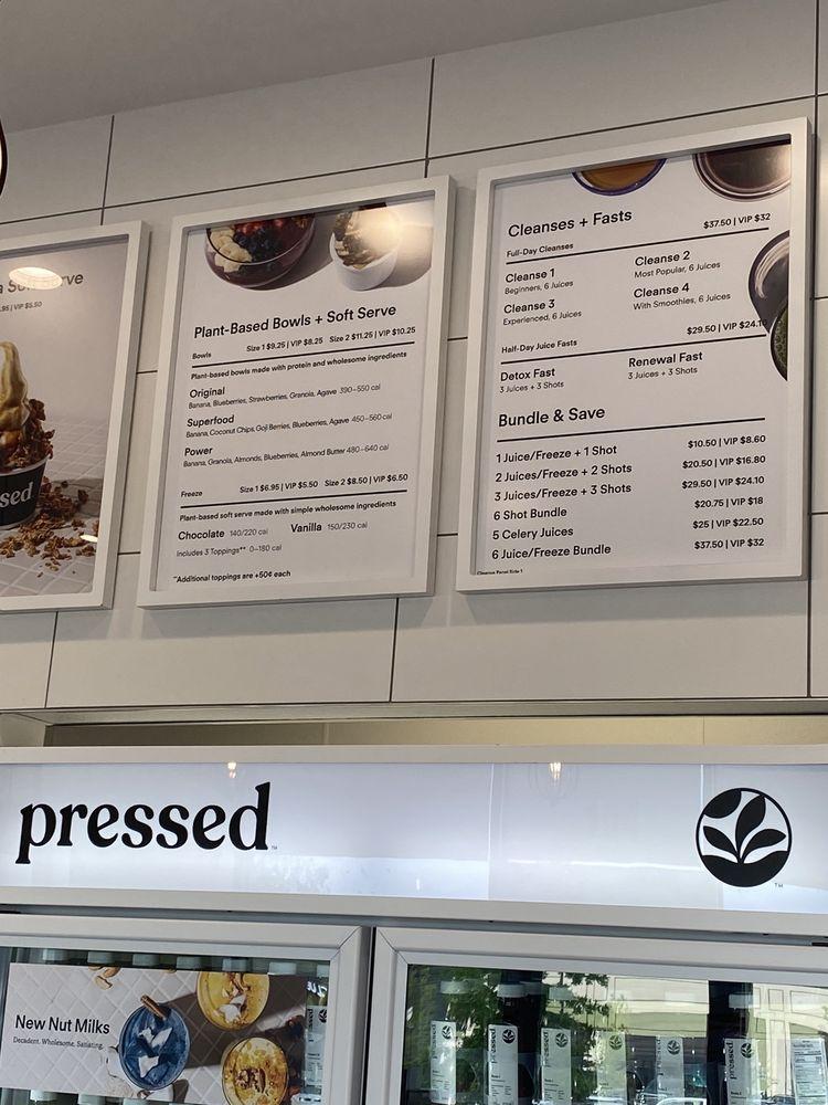 Menu at Pressed pub & bar, Dallas, Belt Line Rd STE 104