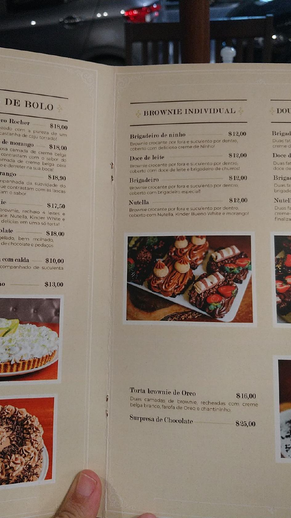 Menu at Doceria Casa Charlotte Belém desserts, Belém