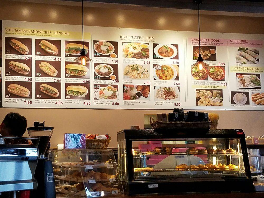 Menu at Le's Deli & Bakery, Seattle