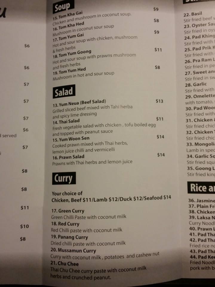 Menu at Good Catch Cafe PTY Ltd., Bathurst