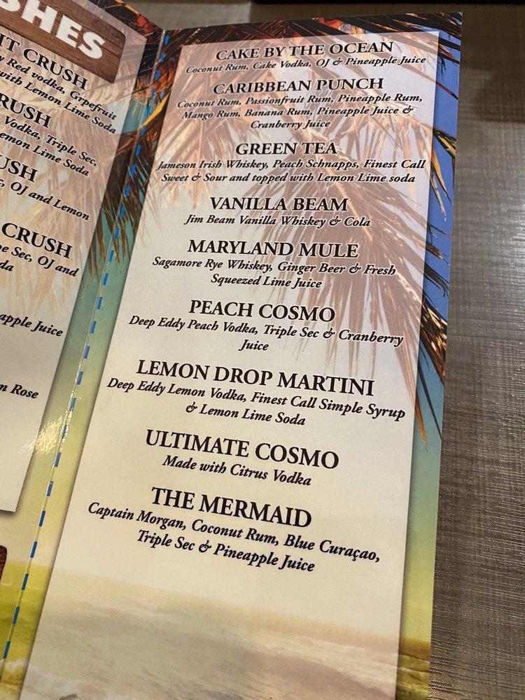 Menu at The Foxy Fish restaurant, Mechanicsville