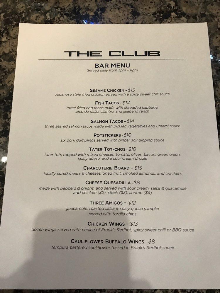 Menu at Lakeview Restaurant, Salt Lake City