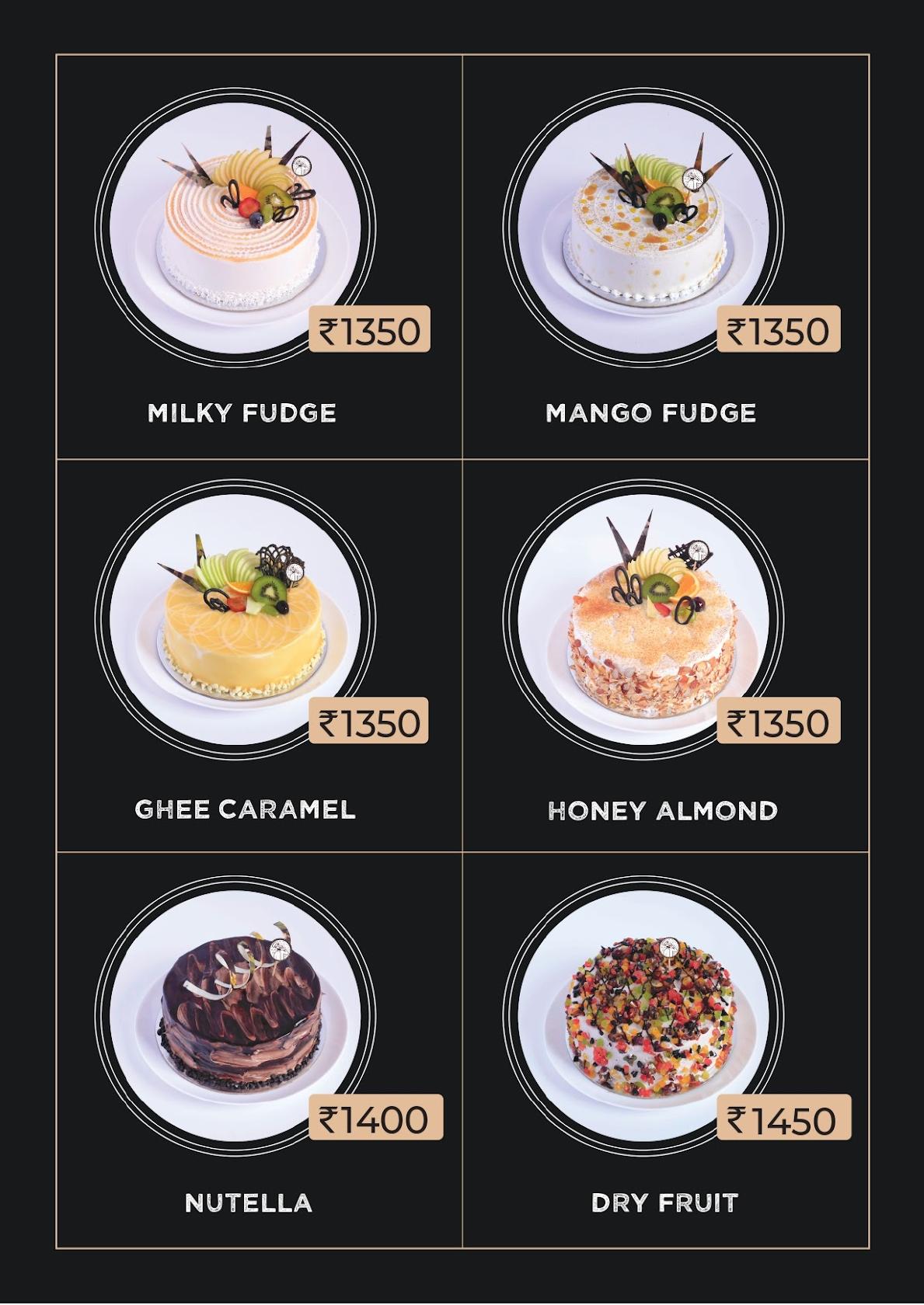 Menu at BINYAMIN’S PATISSERIE, Perintalmanna