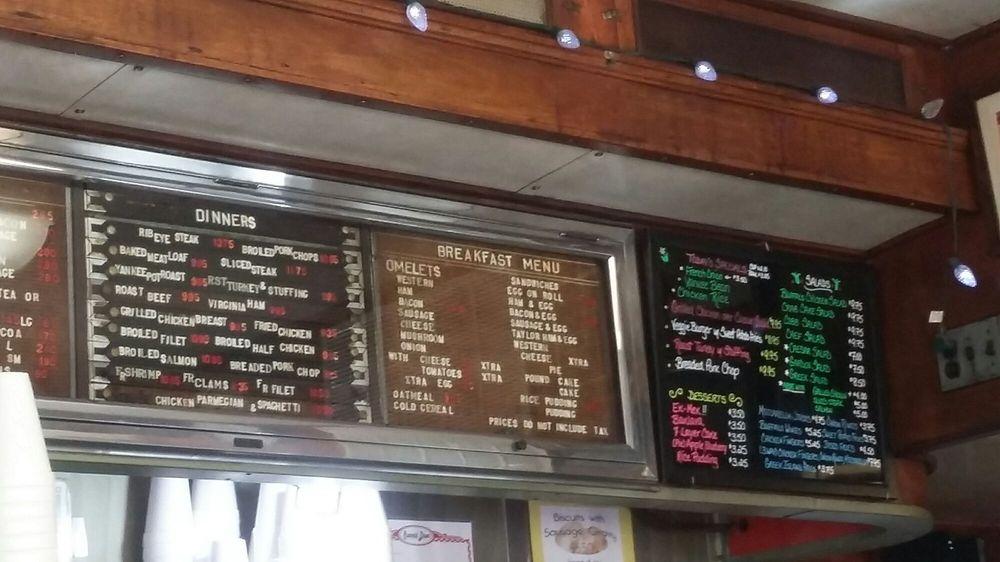 Menu at Summit Diner restaurant, Summit