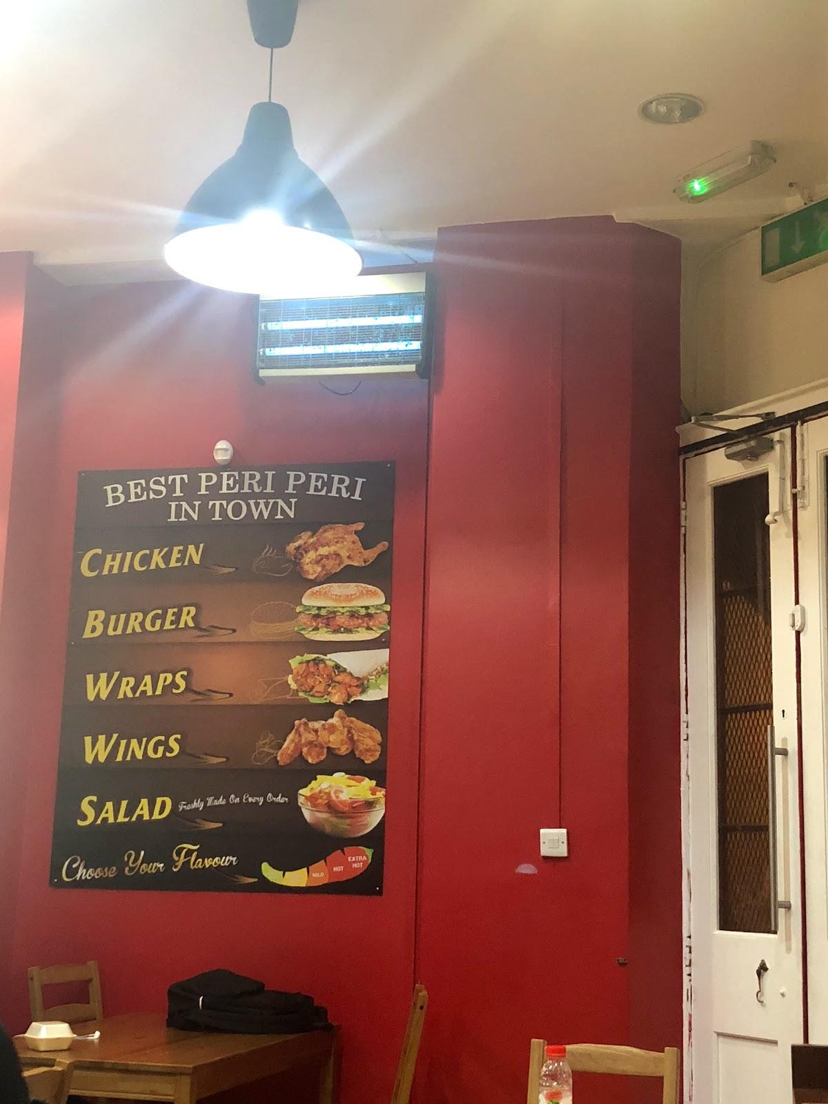 Menu at Pfc Espresso restaurant, London, 8 Stroudley Walk