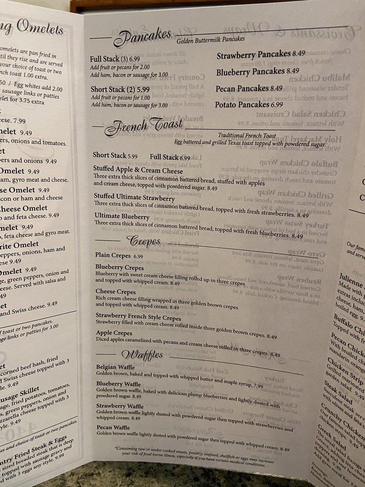 Menu at Dolphin Restaurant, Bedford