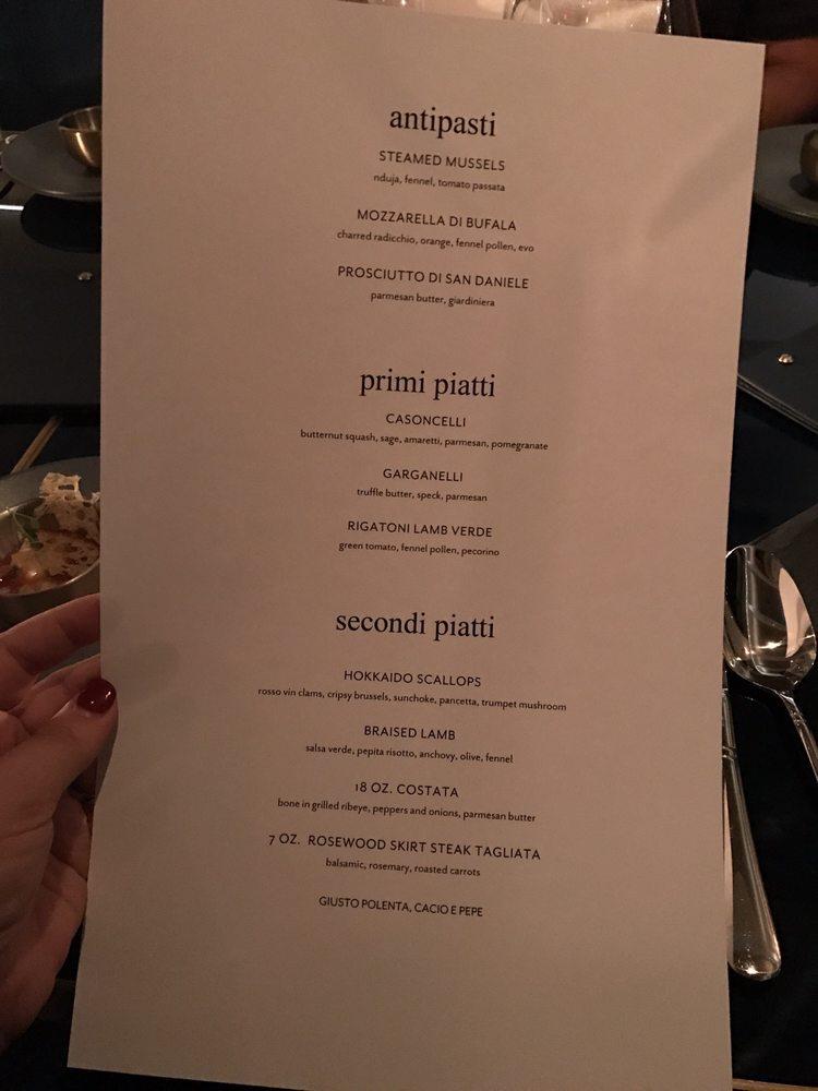 Menu at Fat Ox pub & bar, Scottsdale