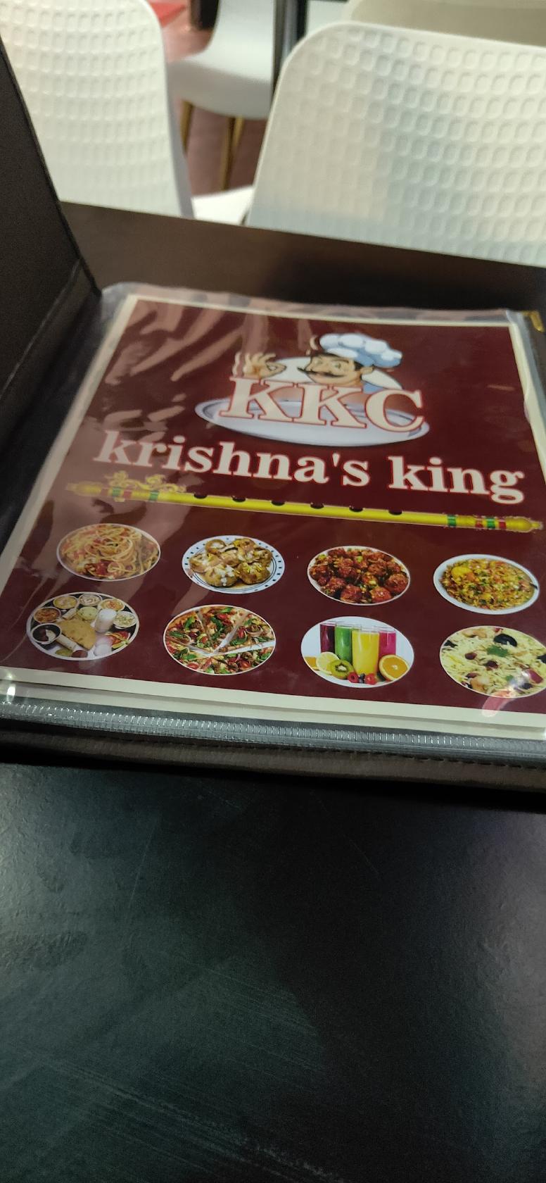 Menu at Krishnas Kings, Indore