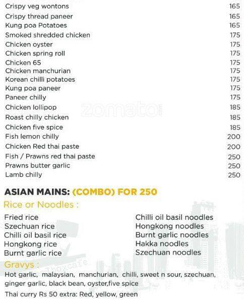 Menu at Meal BBox Cafe, Mumbai, Near Trade Centre