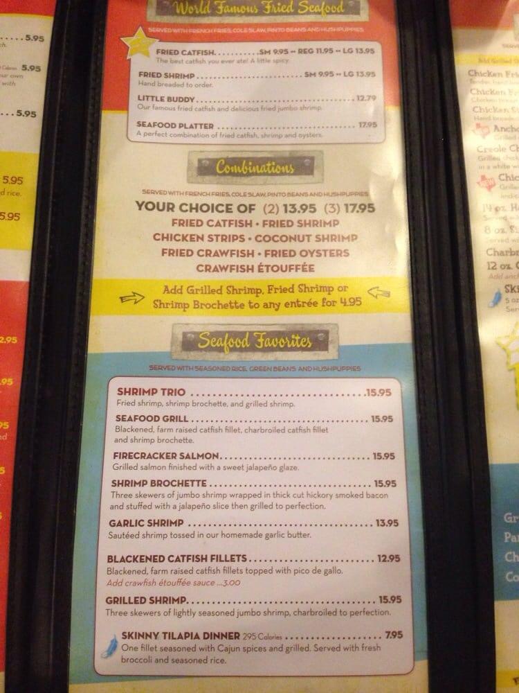 Menu at Clear Springs Restaurant, New Braunfels, TX-46