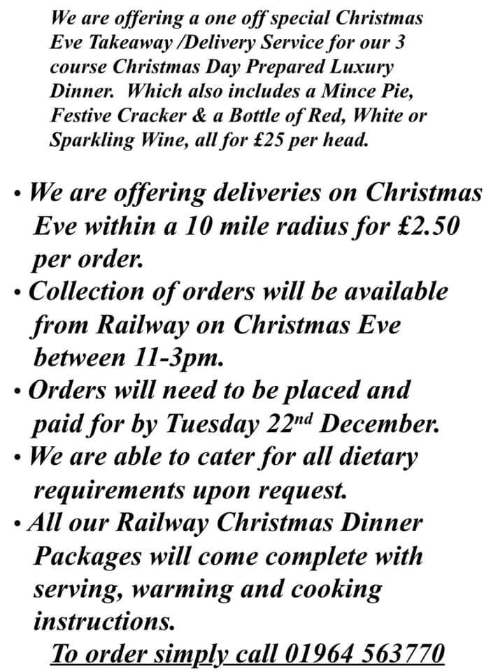 Menu at The Railway Inn restaurant, Hull, Lambwath Ln