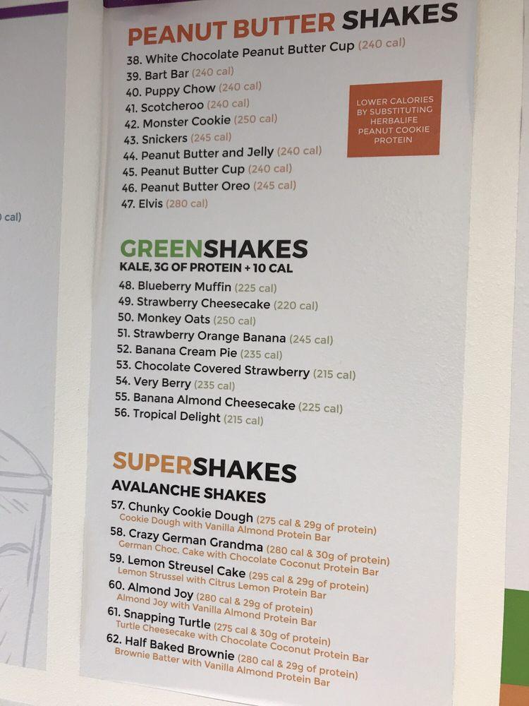 Menu at Nutrition Central pub & bar, Fargo