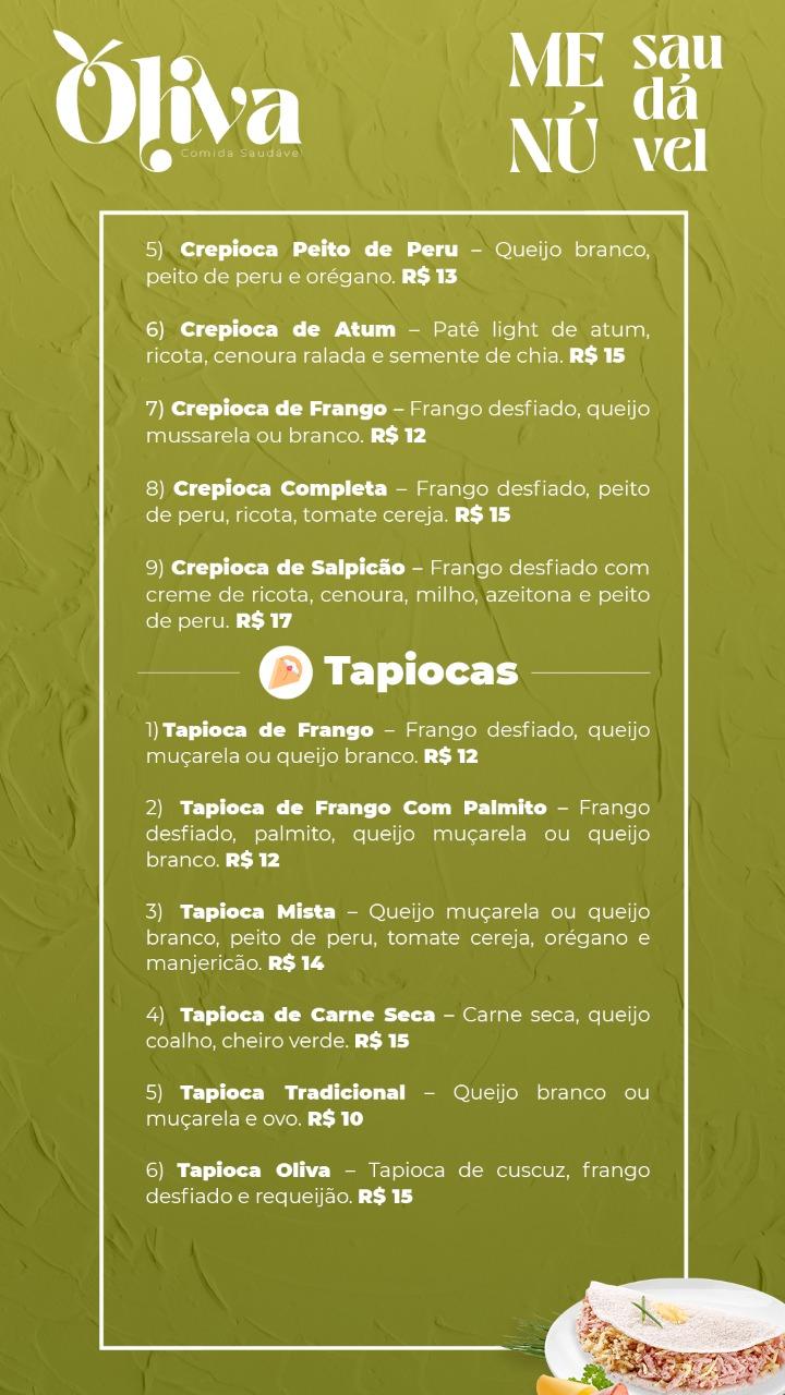 Menu em OLIVA FOOD restaurante, Brasília