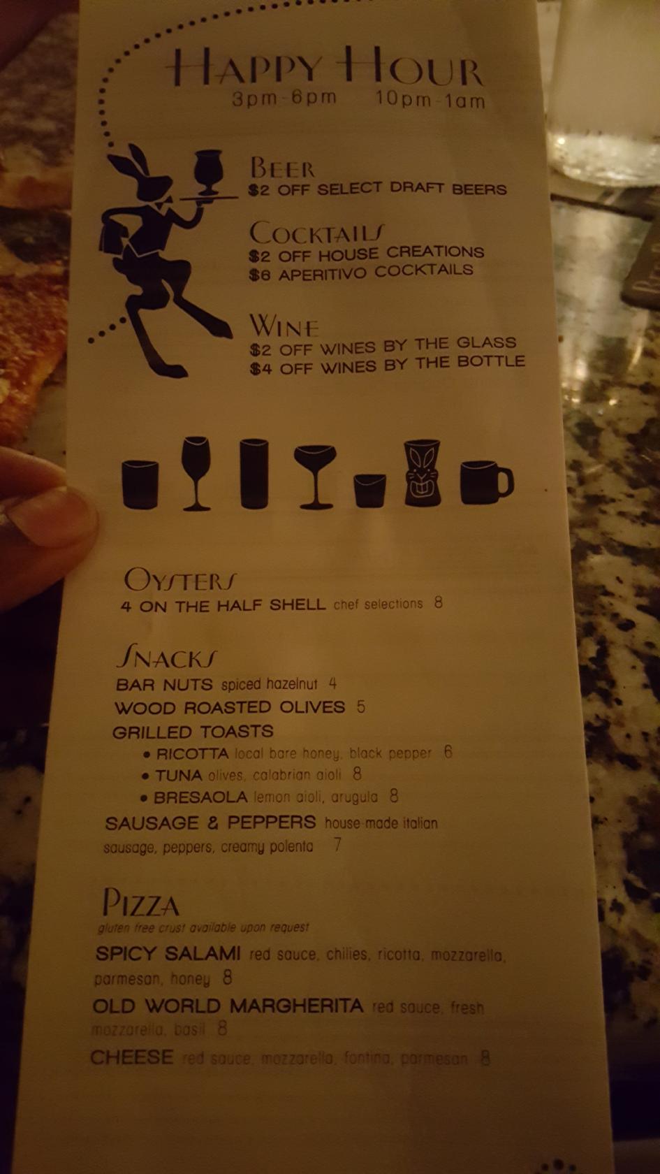 Menu at Red Rabbit Minneapolis pub & bar, Minneapolis