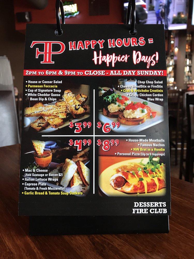 Menu at Farrelli's Pizza pub & bar, Ruston, Grand Loop