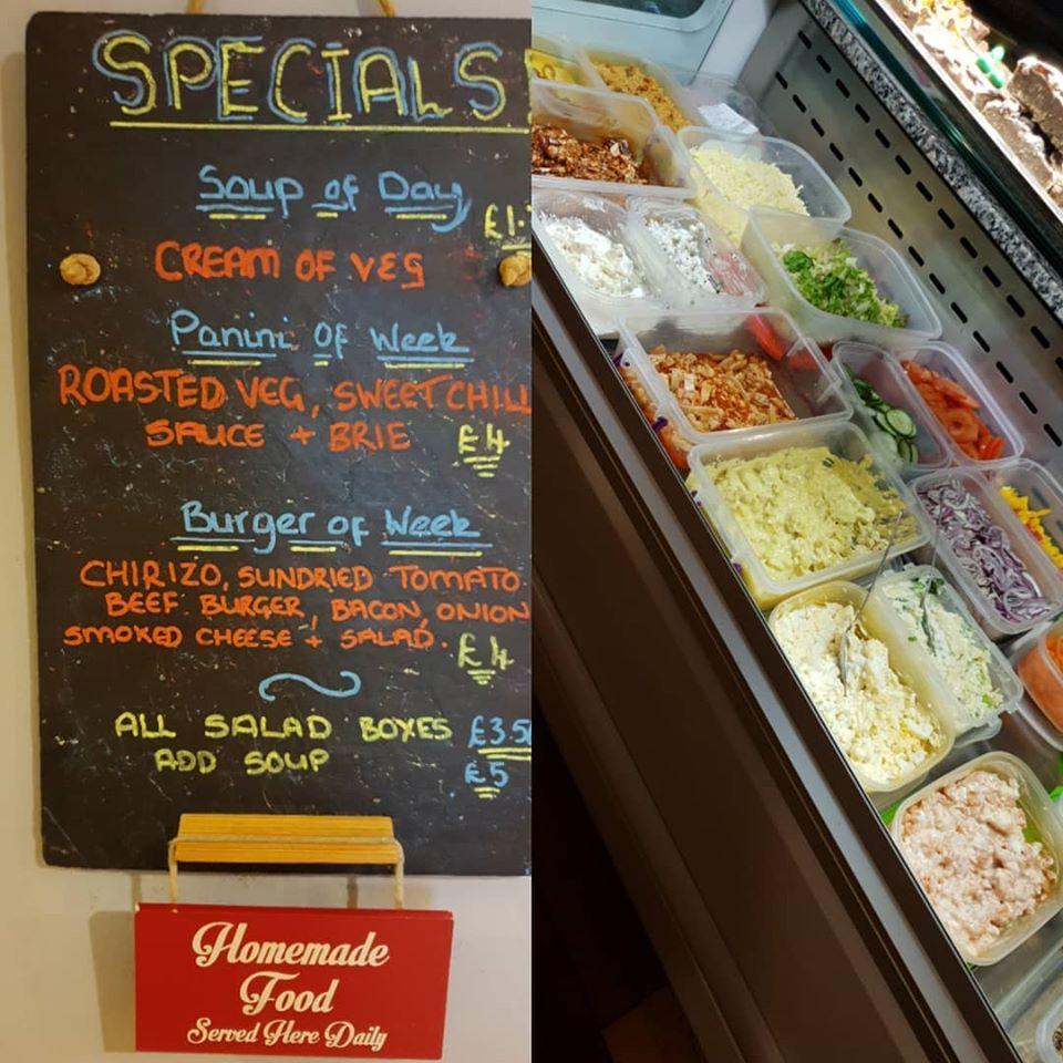 Menu at Batty's Baps ltd cafe, Dingwall