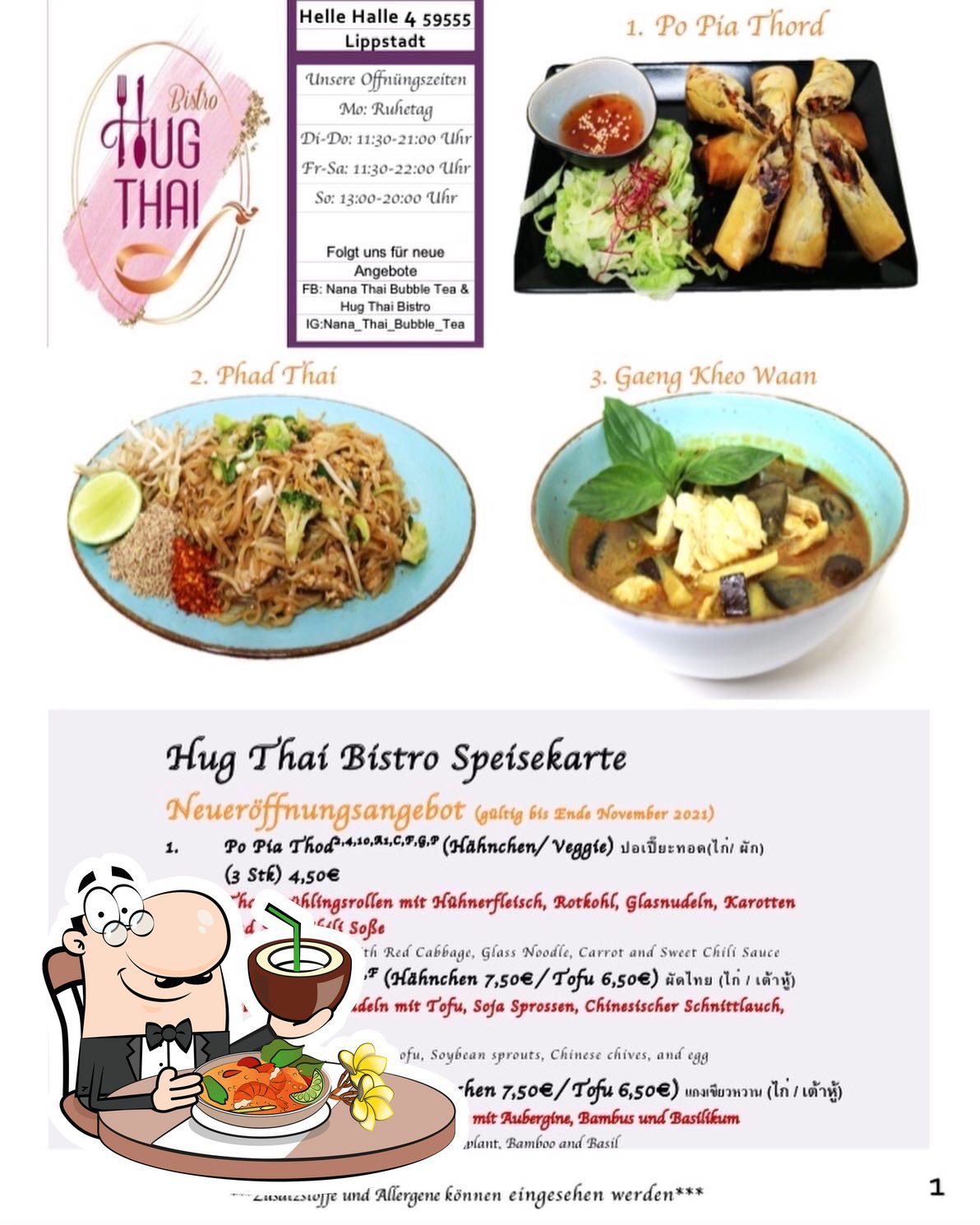 Nana Thai Bubble Tea & Hug Thai Bistro, Lippstadt - Restaurant reviews