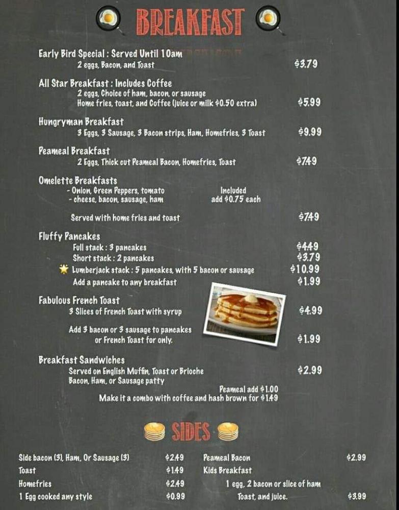 Menu at Thamesville Fast & Fresh Deli & Poutinery & Pizzeria, Thamesville
