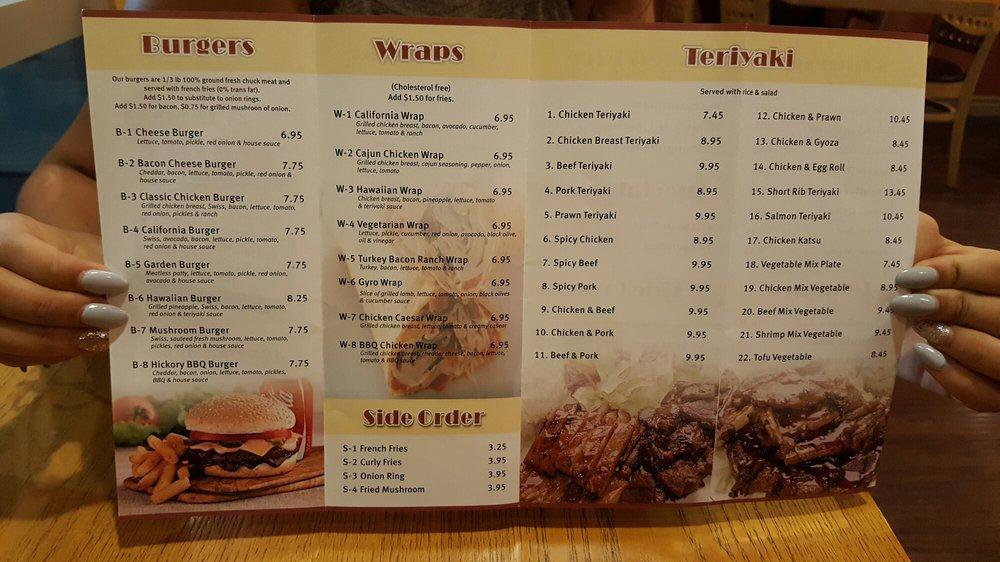 Menu at Shake 'n Go restaurant, Everett