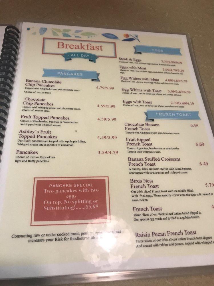 Menu at G & G Restaurant, Vandergrift