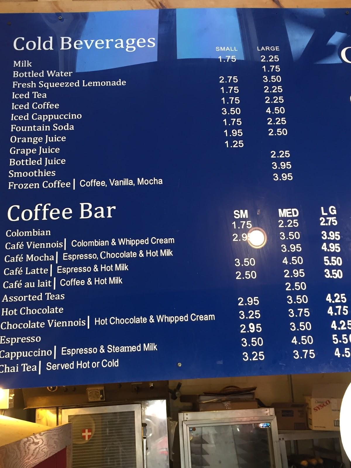 Menu at Café Papillon cafe, Rehoboth Beach