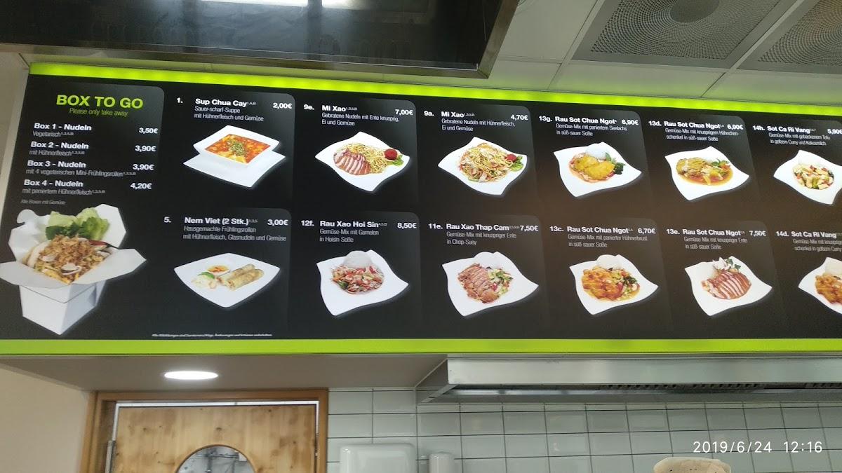 Speisekarte von Asia Doan restaurant, Sindelfingen