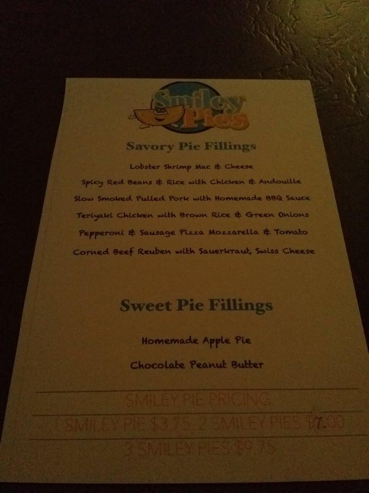 Menu at Smiley Pies desserts, Las Vegas, Southeast