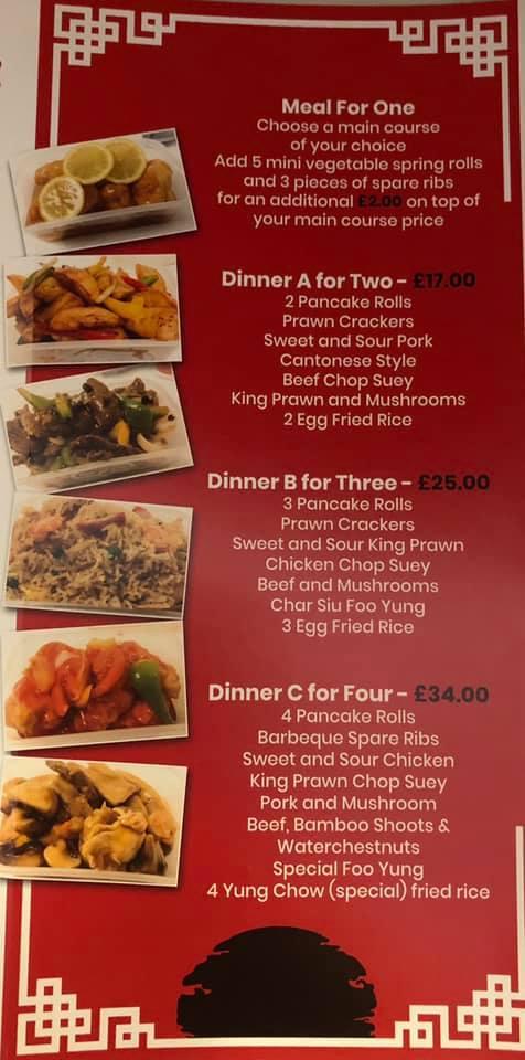 Menu at Bo Wah Chinese restaurant, Scarborough