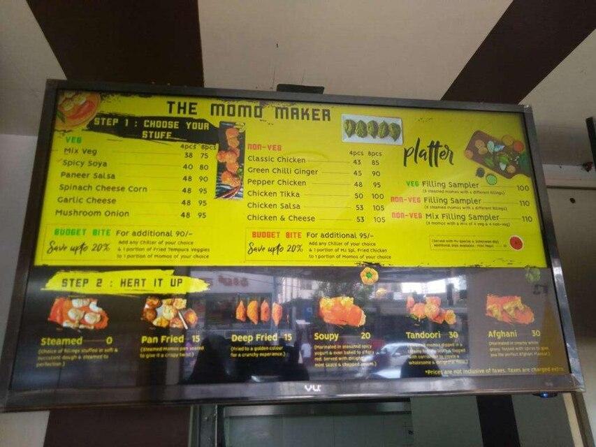 Menu at Momo Jojo, Bengaluru, 7, 2nd Cross, Brindavan Nagar, 1st Main Road