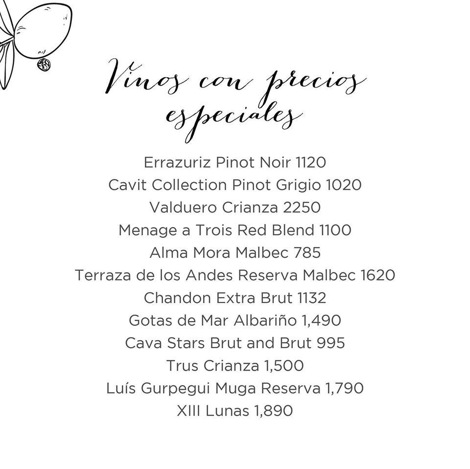 Menu at Nipau restaurant, Santo Domingo, C. Max Henriquez Ureña 20