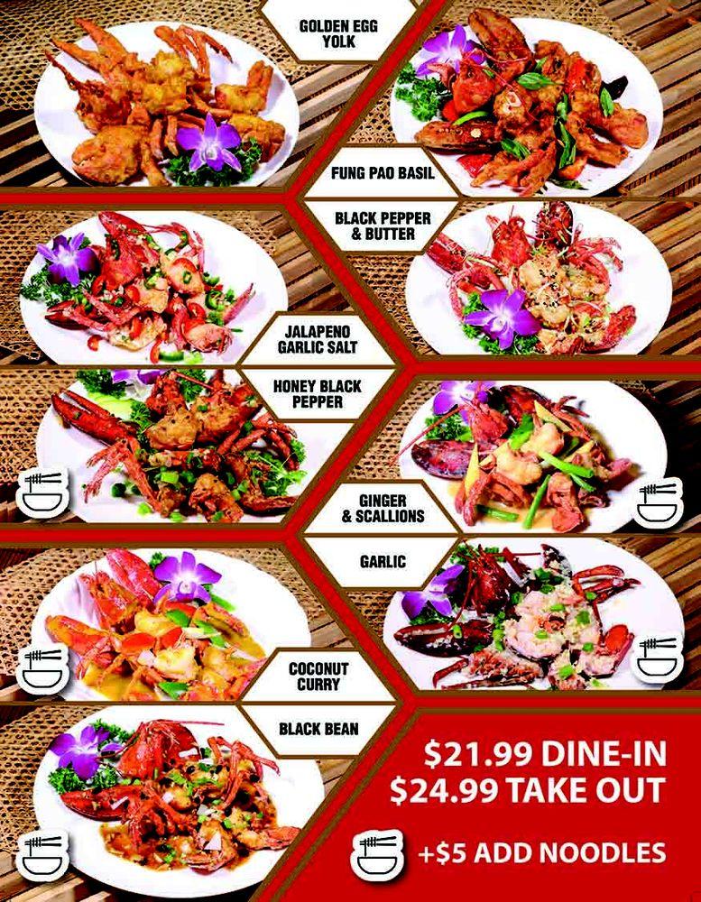 Menu at Fung's Kitchen restaurant, Houston
