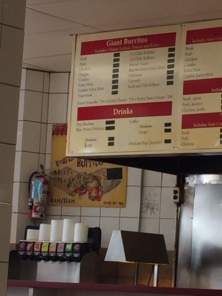 Menu at El Faro restaurant, Summit, S Archer Rd
