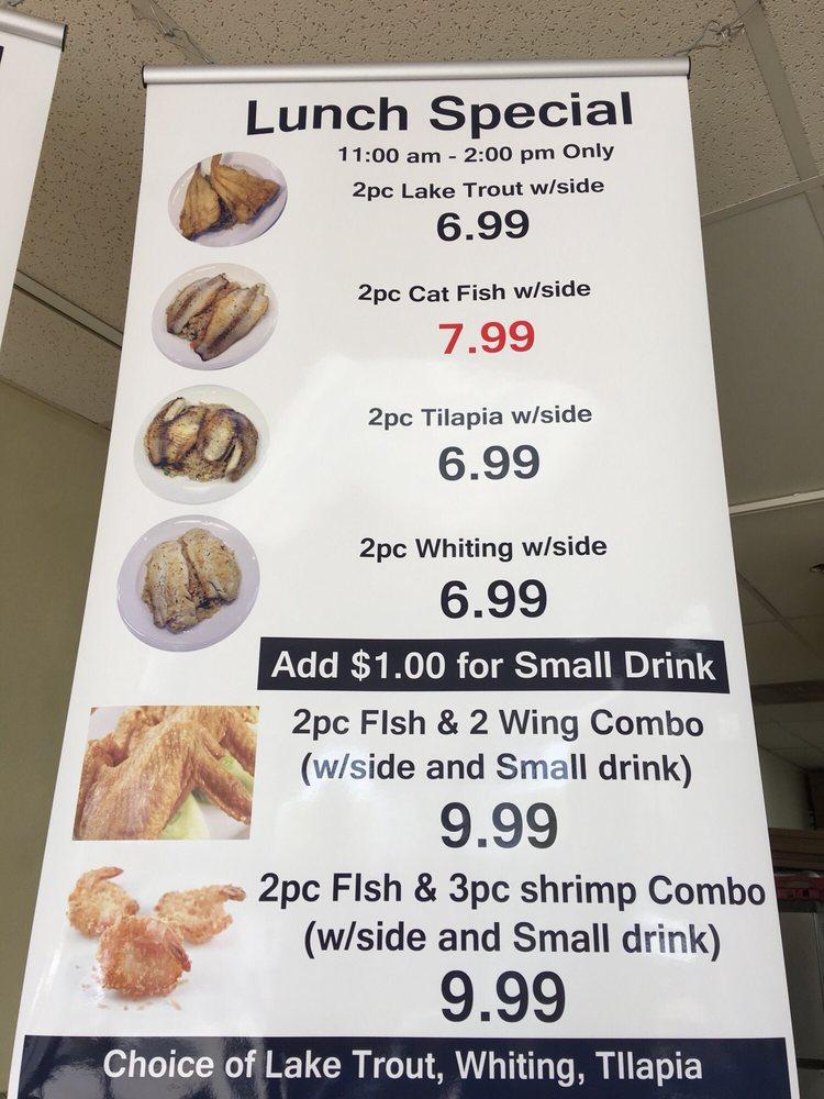 Menu at Lake Trout 3 restaurant, Milford Mill, Dogwood Rd C