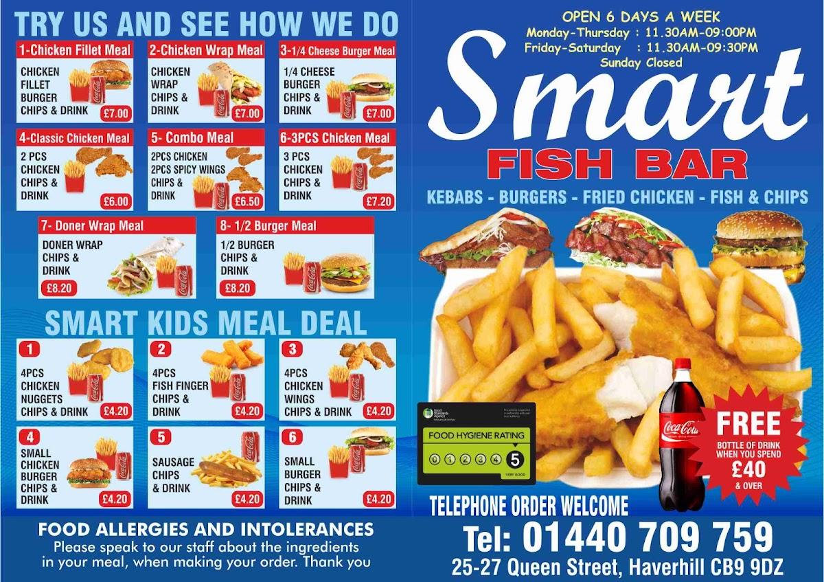 Smart Fish Bar in Haverhill - Restaurant reviews