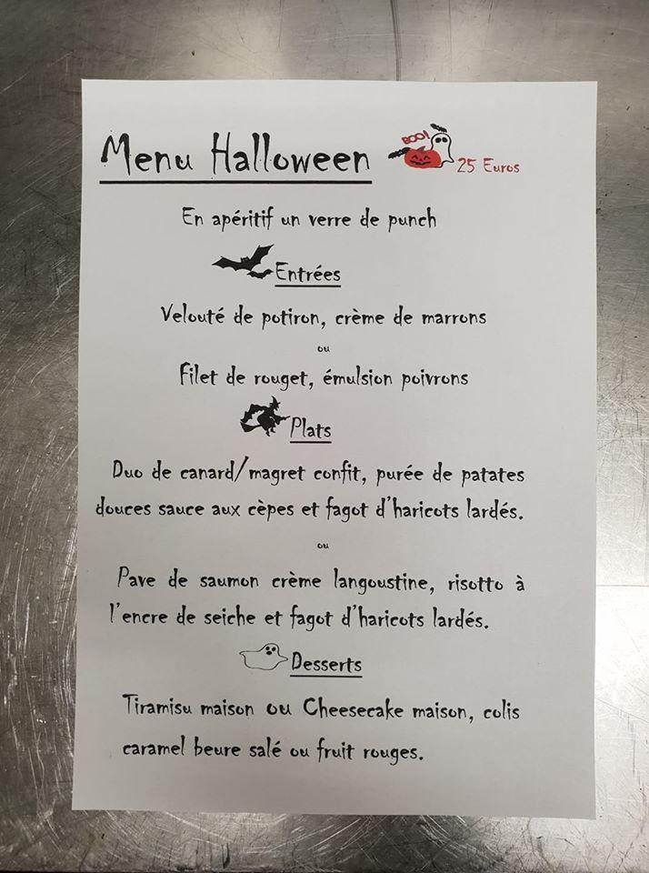 Menu au Il Téatro restaurant, Gruissan