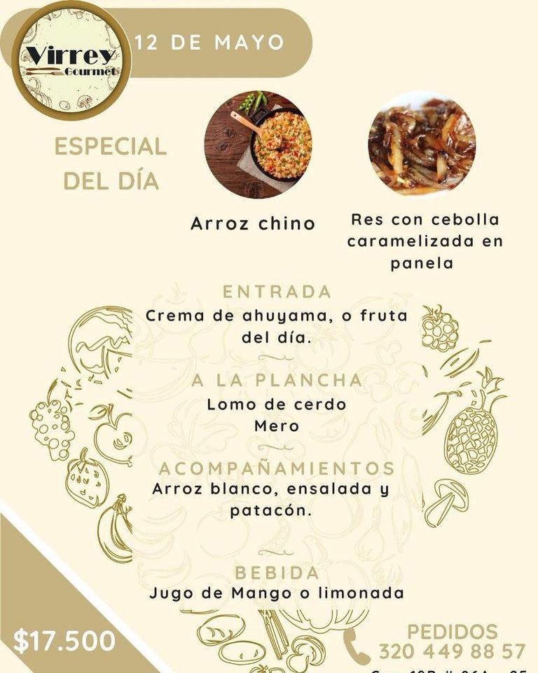 Menu at TEJO EL ROLO pub & bar, Bogotá