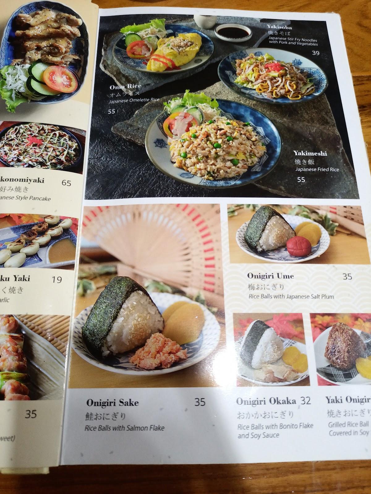 Menu at Saga Japanese Restaurant, Surabaya, No. 7