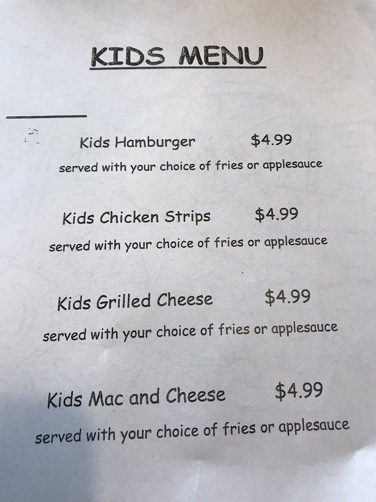 Menu at Graham's Restaurant, Glacier