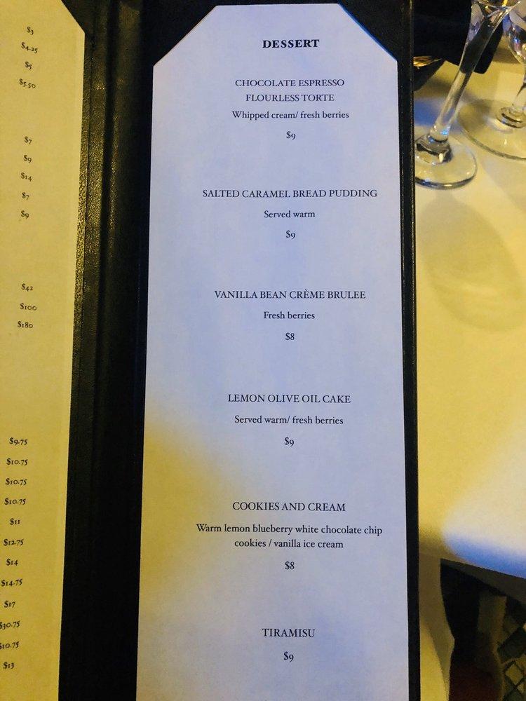 Menu at Herbie's pub & bar, Clayton, Maryland Ave