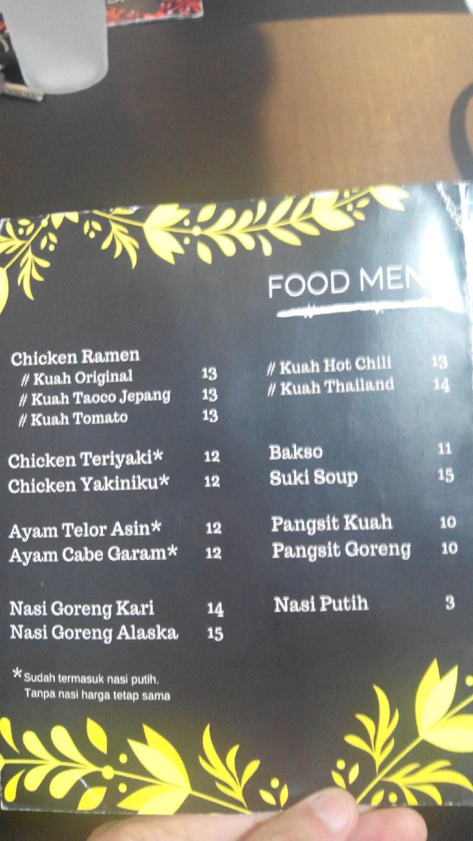 Menu at Cafe New Alaska Kudus, Kudus, Jl. Gatot Subroto No.3A