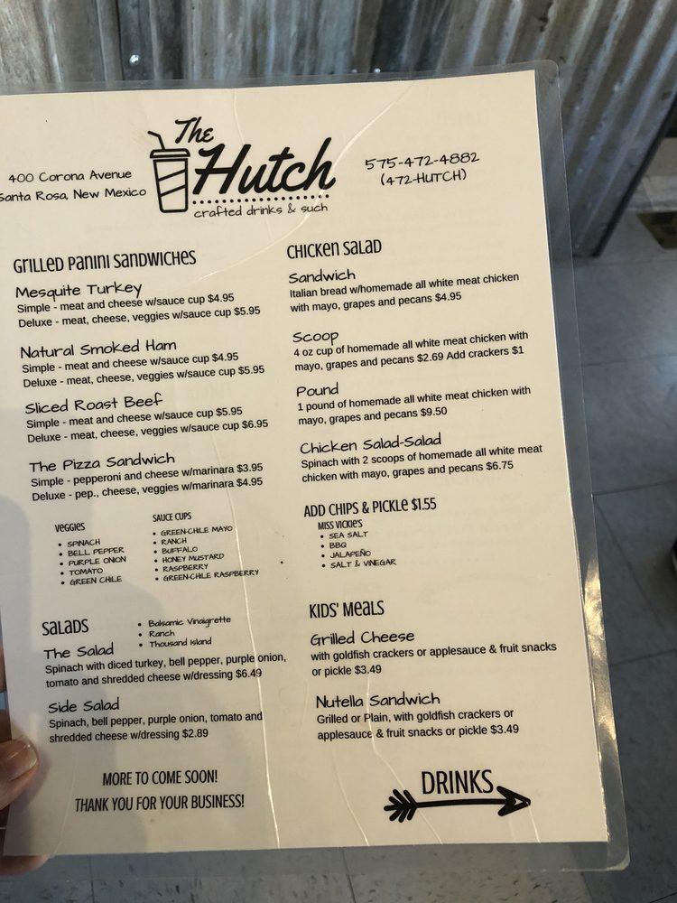 Menu at Mr. Bee's Coffee & Teas cafe, Santa Rosa