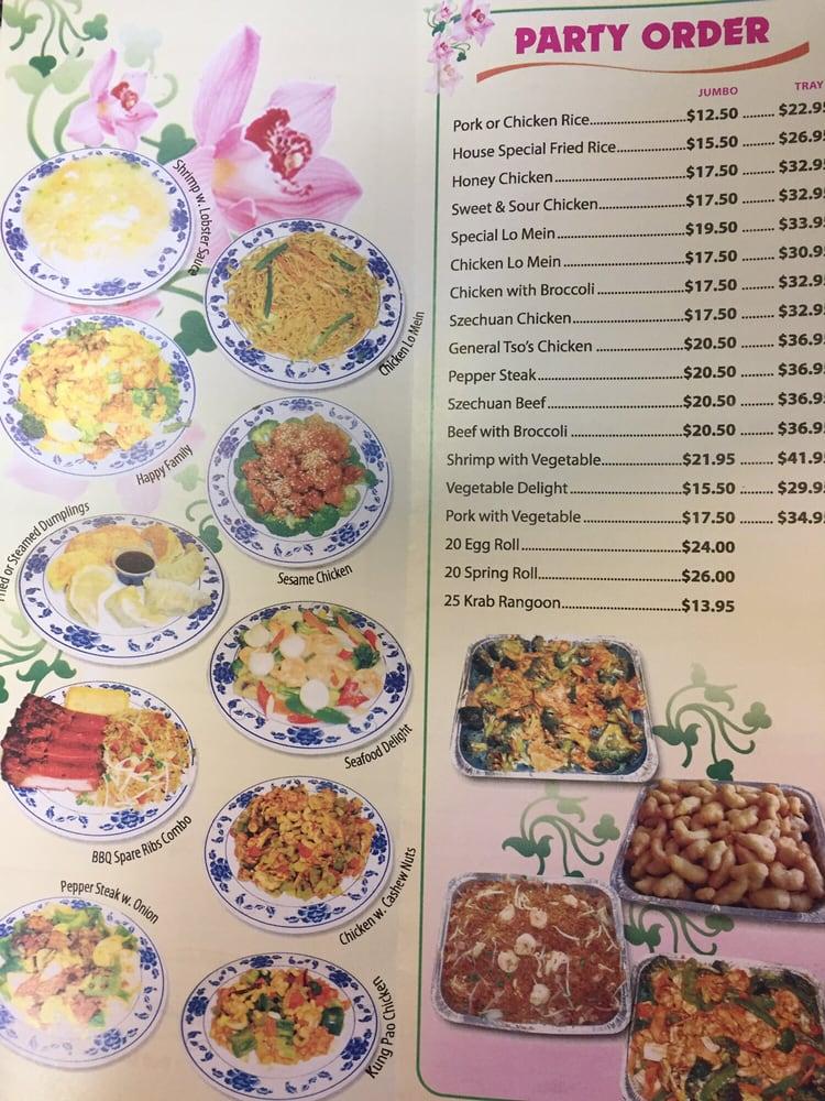 Menu at Hong Kong Tokyo Chinese Restaurant, Pembroke Pines