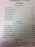 Menu at Snappy's Bar & Grille, Bridgeville