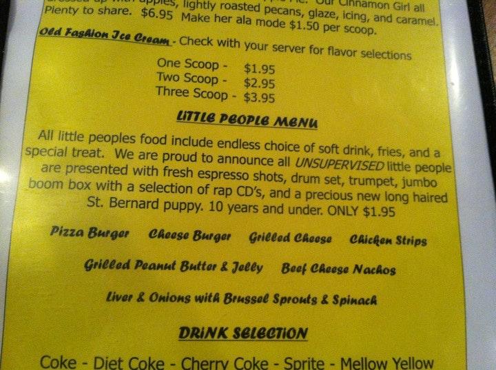 Menu at Anazeh Sands Billiards Wyoming Mi pub & bar, Wyoming