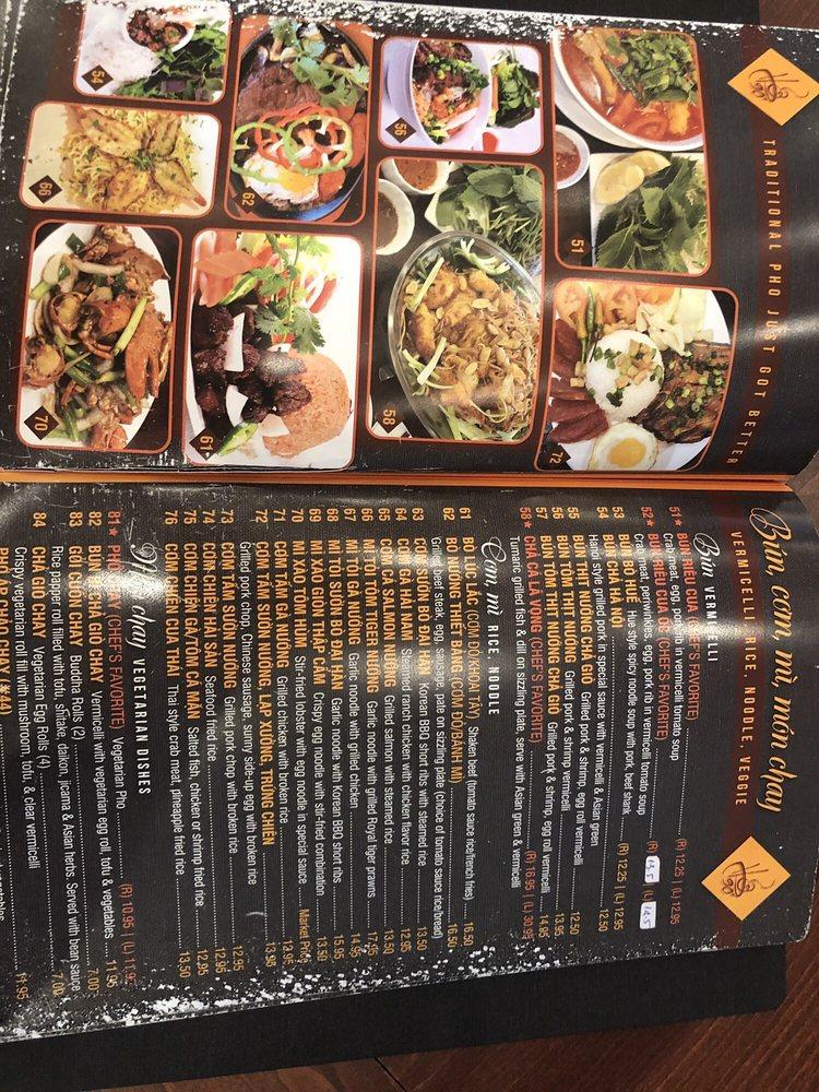 Menu at Pho 90 Degree - Milpitas restaurant, Milpitas