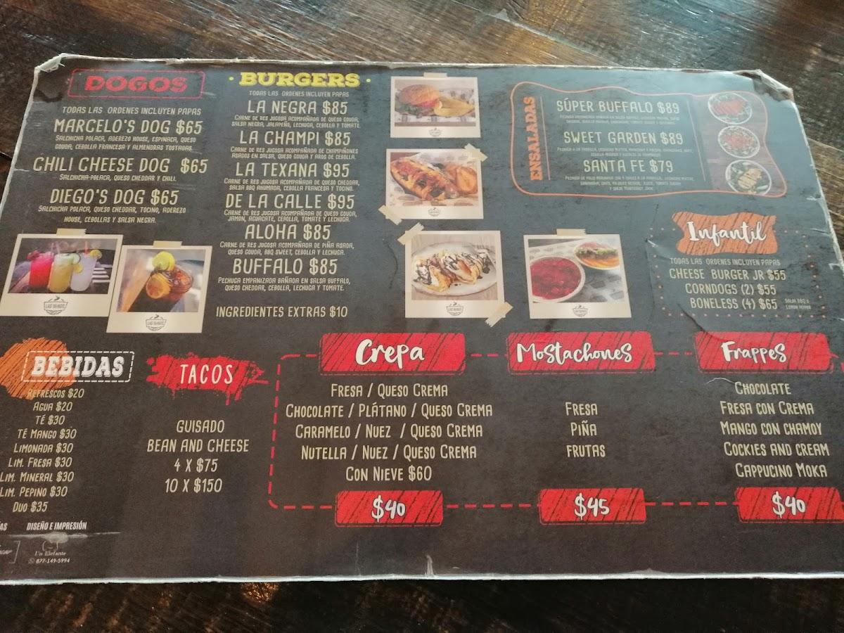 Menu at Las Wings restaurant, Ciudad Acuña, C. Heroico Colegio Militar #380